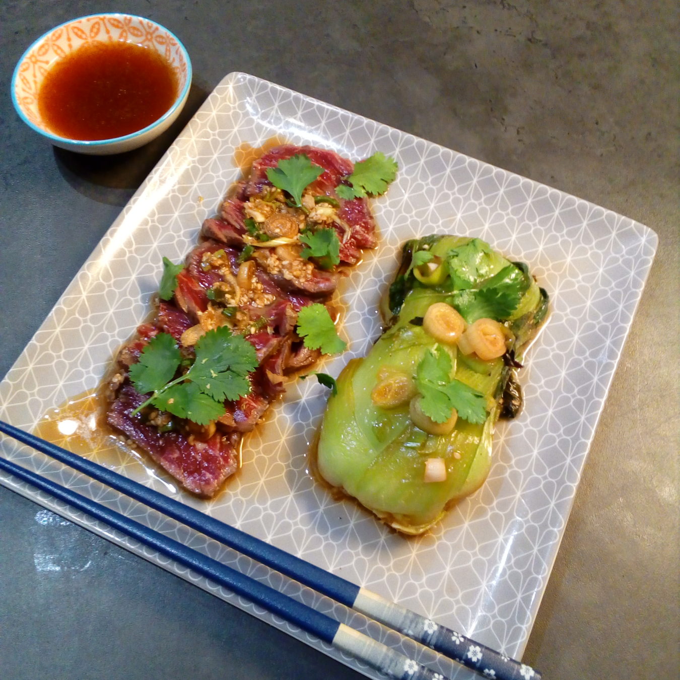 Chou Pak Choï à la Japonaise - Fanes de cuisine saine gourmandise
