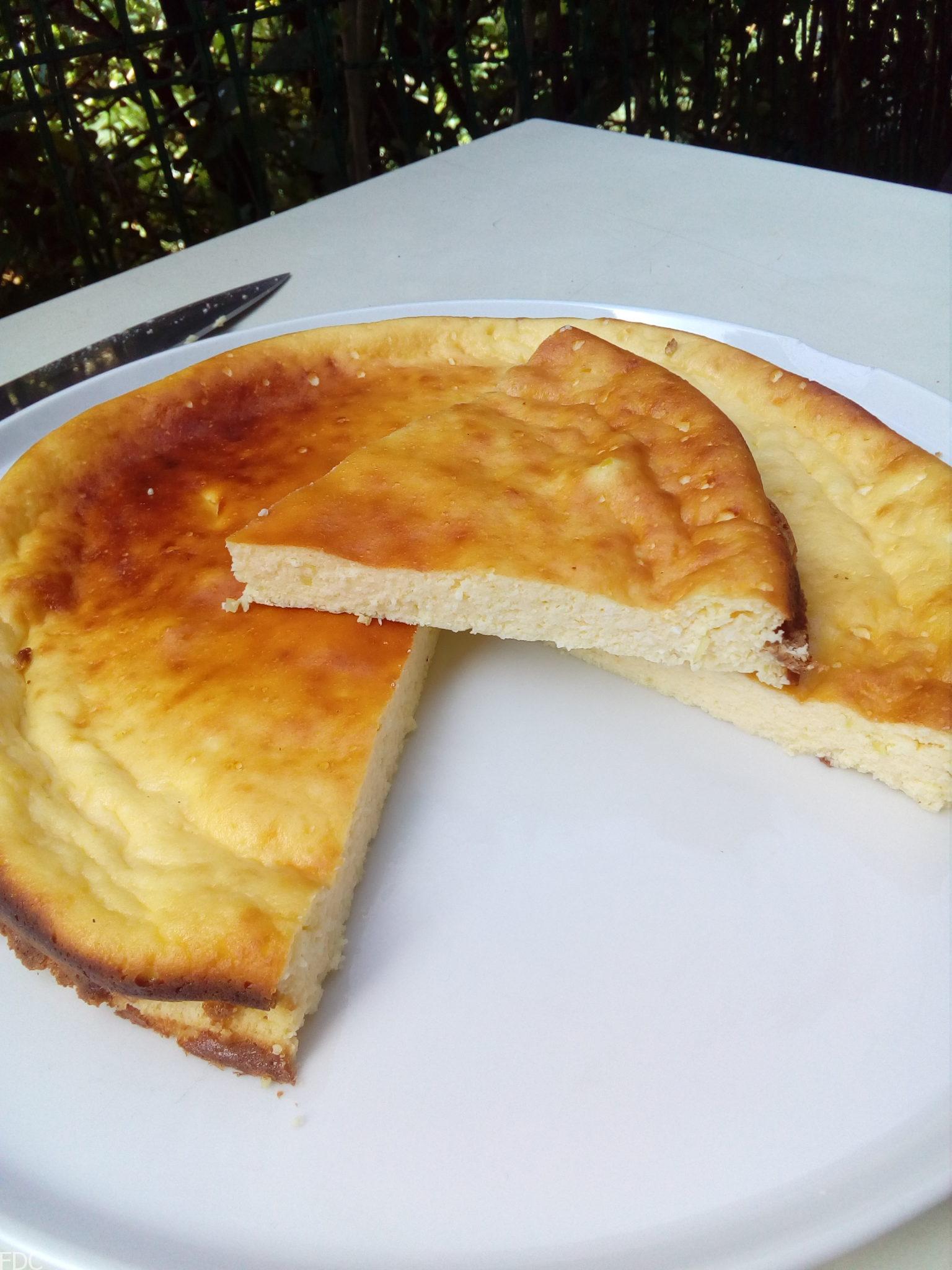 Fiadone Corse au citron - Fanes de cuisine saine gourmandise